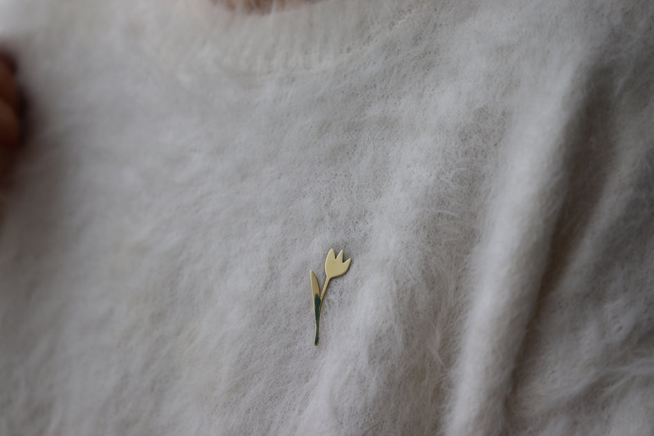 Brosa lalea din alama - Beatrix Color | IARMAROC.com