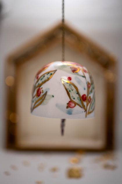 Clopotel cu flori si aur - Fauve Atelier | IARMAROC.com