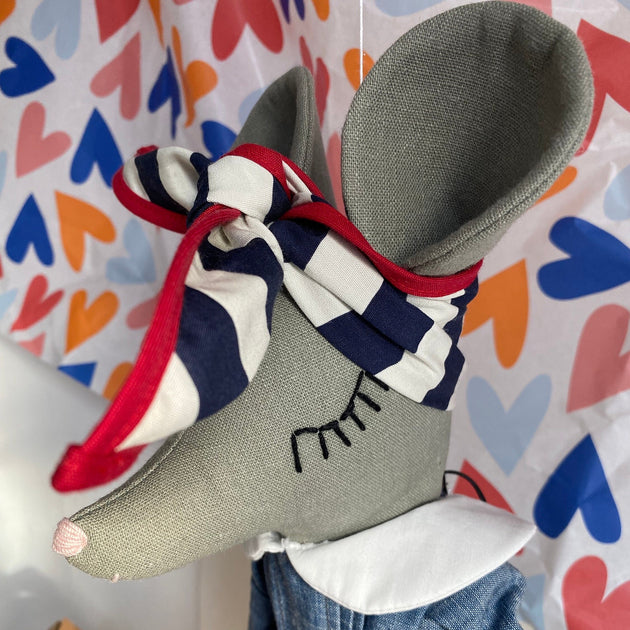 Păpușă lucrată manual șoricel din In - Muki Puki Toys | IARMAROC.com