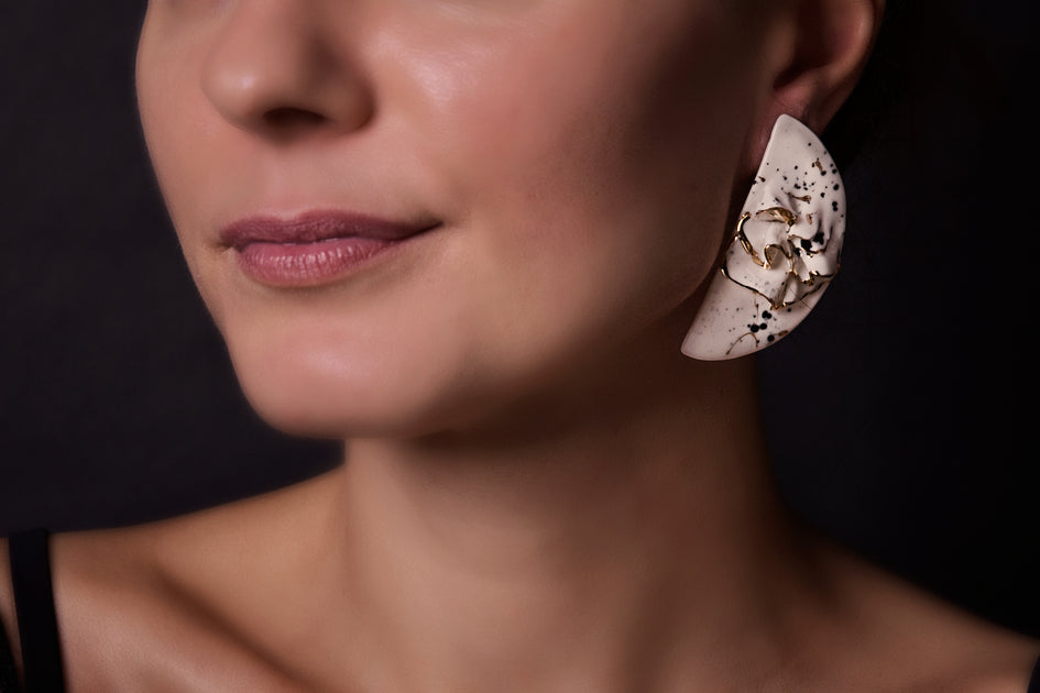 Semicerc alb negru - Alina Tudorache | IARMAROC.com