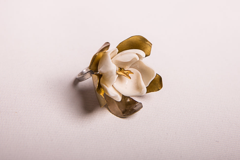 Inel floare - Alina Tudorache | IARMAROC.com