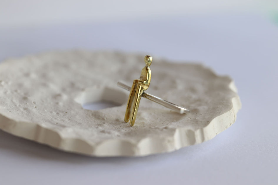 Inel argint Thinker - Beatrix Color | IARMAROC.com