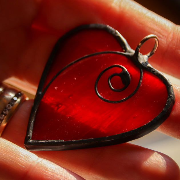 Inima Rosie - Mica - FurnixArt | IARMAROC.com