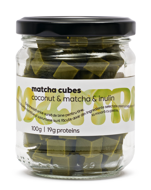 Matcha Cubes — Cubulețe de ciocolata cu matcha japoneză premium – 19 g ...