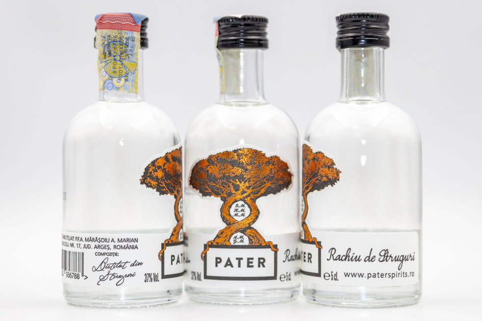 Rachiu de Struguri 50 ml - PATER Spirits | IARMAROC.com