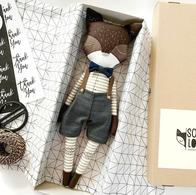 Raton curios - SOFT LOFT Textile Toys | IARMAROC.com