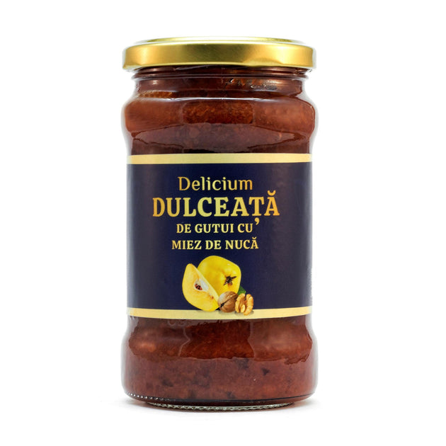 Dulceata de gutui cu nuci 320g Delicium - Delicium | IARMAROC.com